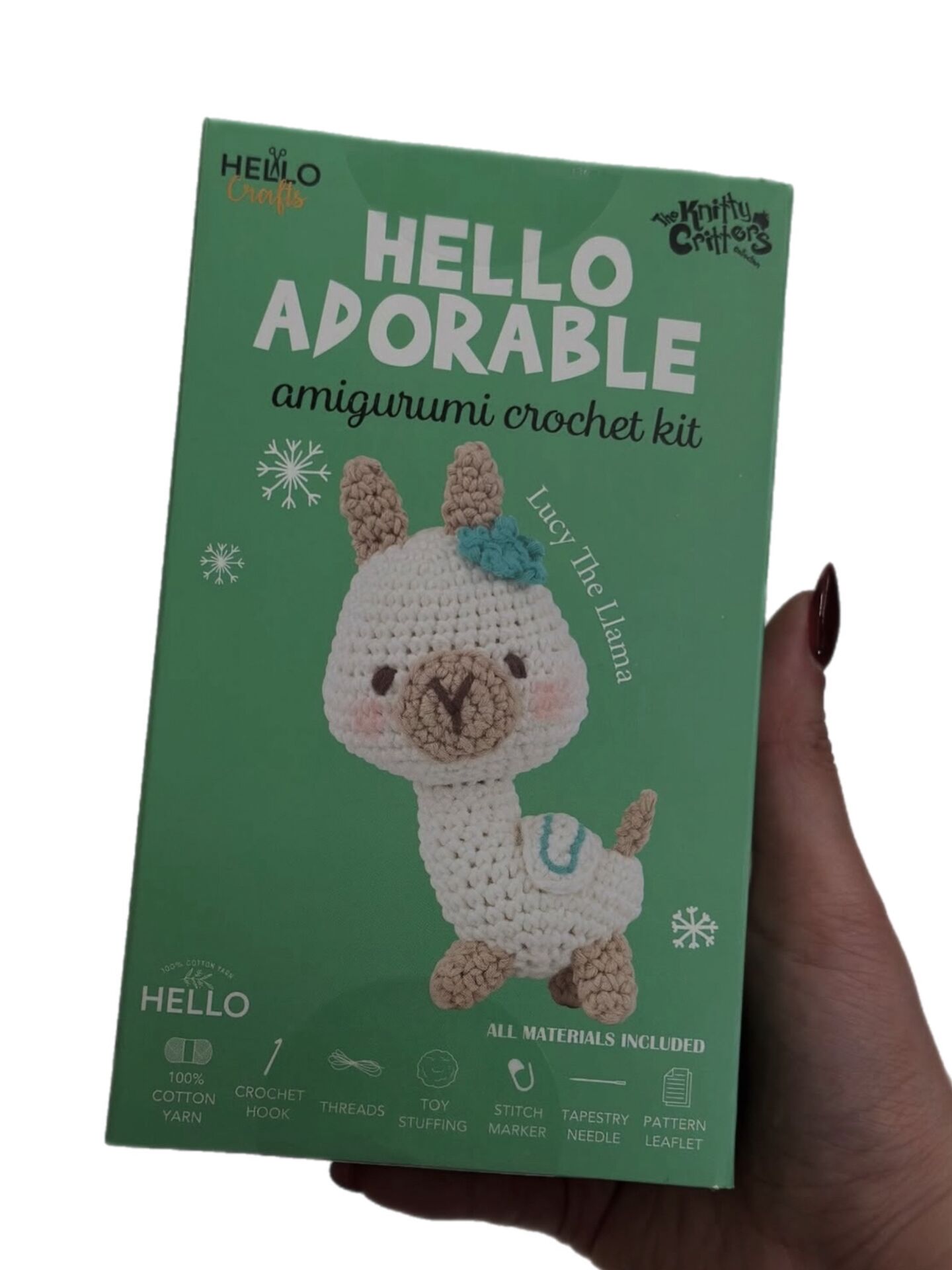 Hello Lama Amigurumi Kit